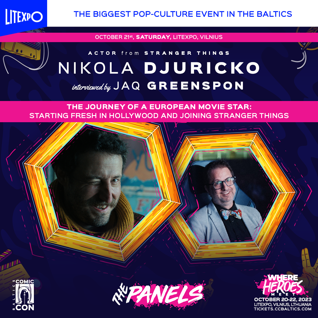 The first panel of Comic Con Baltics 2023 is confirmed - Comic Con Baltics