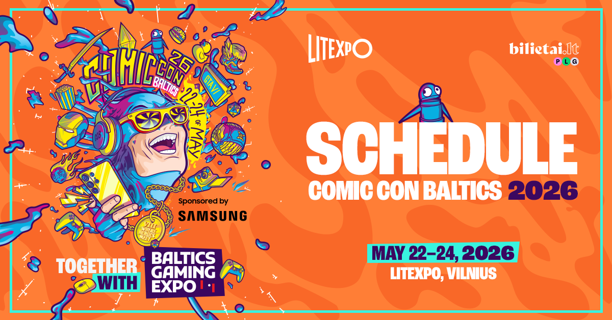 Schedule 2026 - Comic Con Baltics